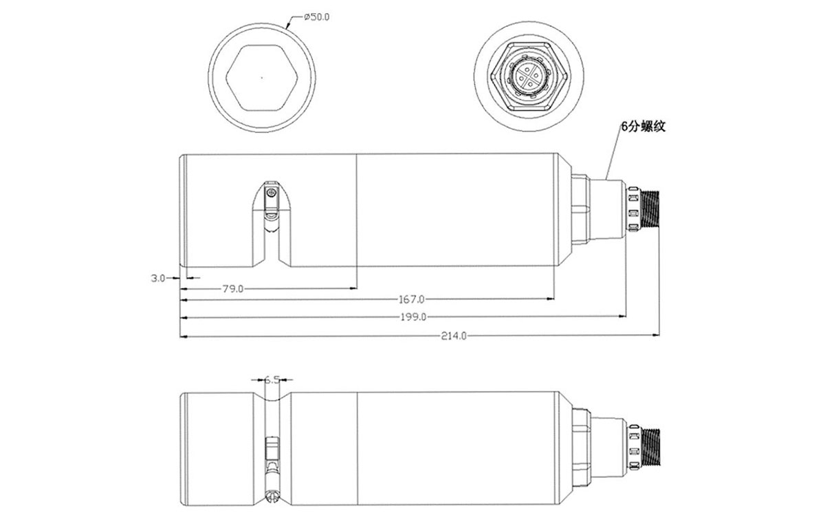 禹山UV254自清洁COD传感器(Y551-B)-cod传感器-禹山传感